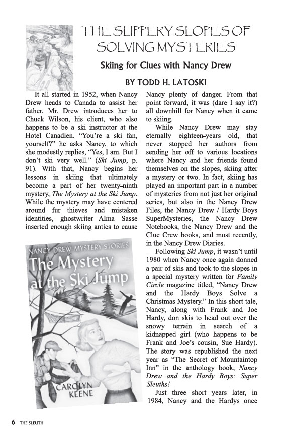 The Sleuth...a Nancy Drew Sleuths Publication