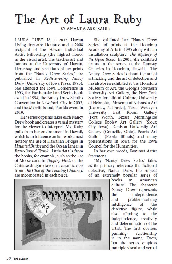 The Sleuth...a Nancy Drew Sleuths Publication